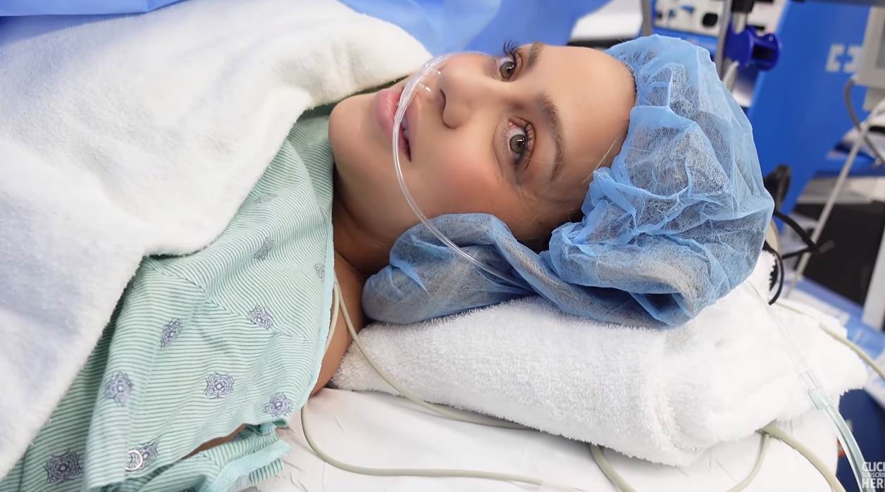 Blogerka snimila kako izgleda carski rez | Yumama