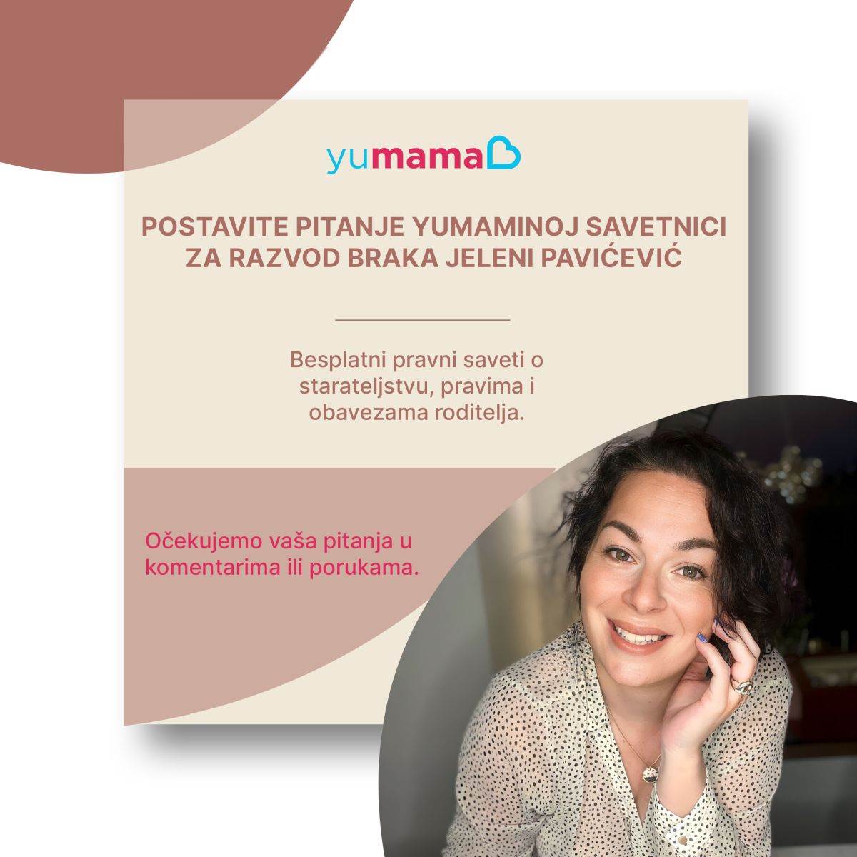 Jelena Pavićević odgovara na pitanje o alimentaciji | Yumama