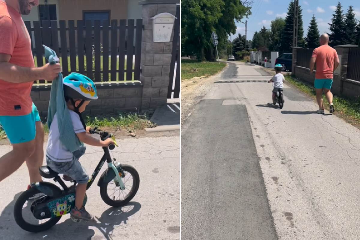 trik da dete brzo nauči da vozi bicikl | Yumama