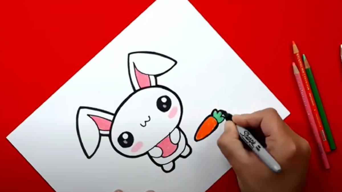 Kako nacrtati uskršnjeg zeku | Yumama